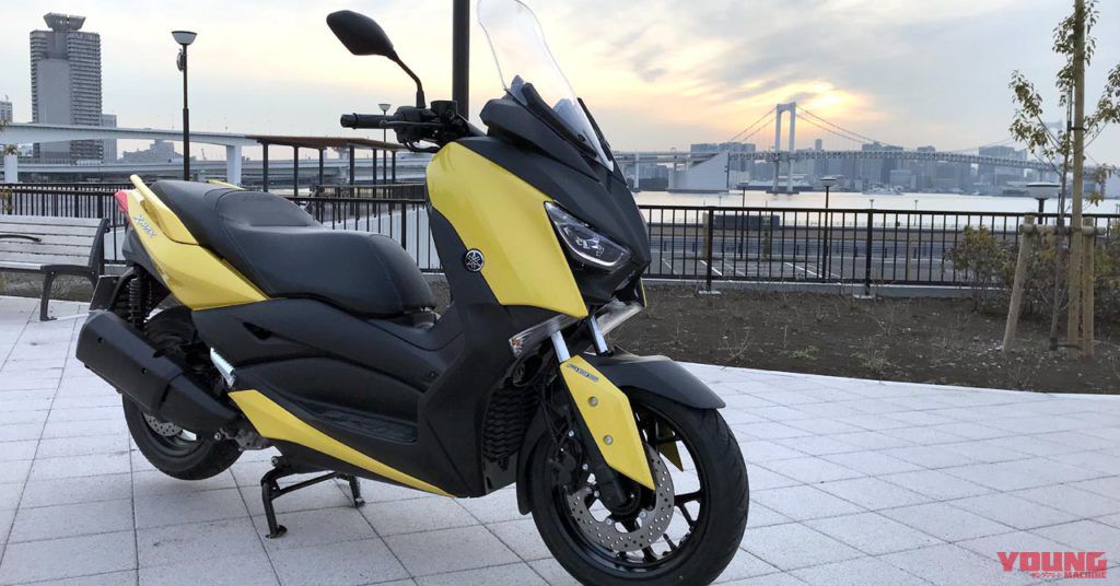 2018新型XMAX試乗インプレッション | WEBヤングマシン｜最新バイク情報