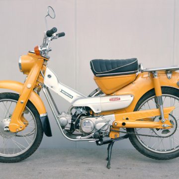 [写真] HONDA CT50[1968.8.20] │ ハンターカブ復活へ！ 東京モーターショーでコンセプトモデル「CT125」が世界初公開される！【詳細解説／動画あり】 | WEBヤング ...