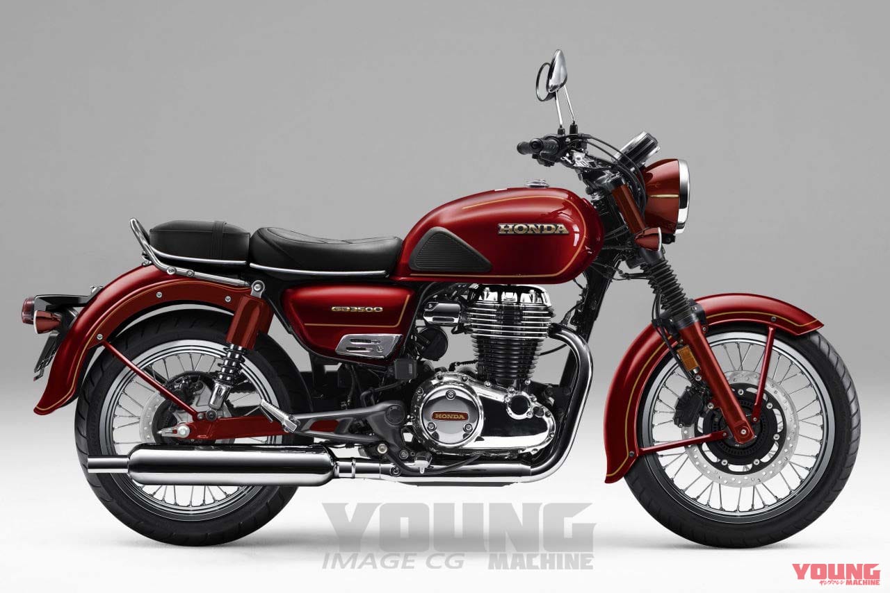 【SCOOP!】ホンダ「GB350C」はクラシックタイプ?! カフェレーサー説は取り下げます!!│WEBヤングマシン｜新車バイクニュース
